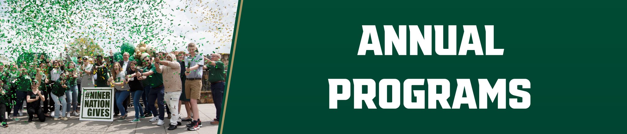 Annual Programs - Division of University Advancement